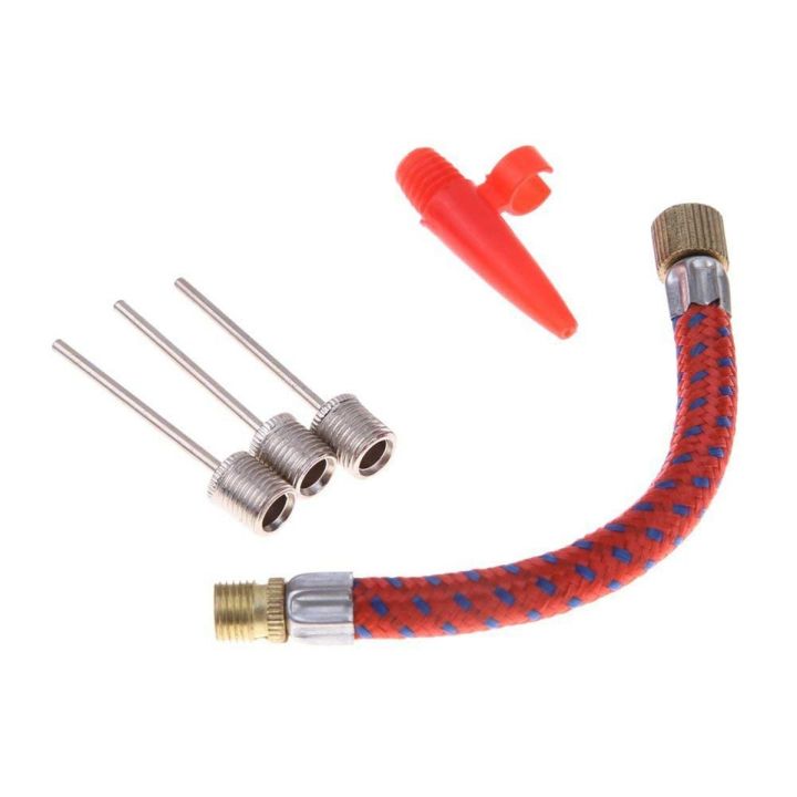 5pc Ball Pump Needle Set Needle inflatable Kit Needle Nozzle Adapter ...