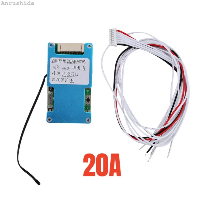 MANYOU Anrushide BMS 7S 24V 15A 20A 25A Li-ion Lmo Ternary Lithium ...