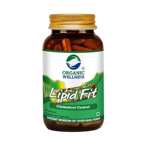 Organic Wellness Lipid Fit Capsule Supports Cholesterol Control & Helps ...