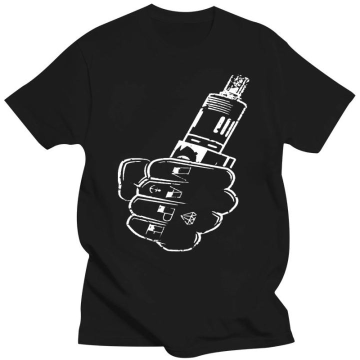 New VAPE FIST E-CIG VAPING VAPORIZER JUICE SMOKE LIT Mens Charcoal T ...