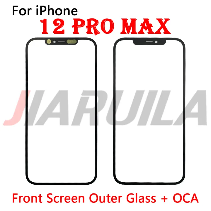 Screen Touch Panel Outer Glass For Iphone 11 12 13 Pro X XS XS Max mini ...