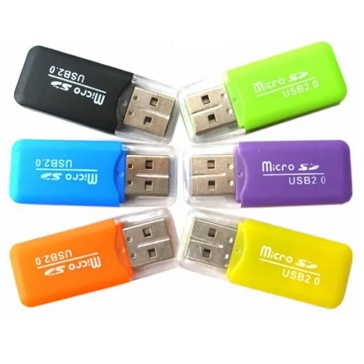 Portable High-Speed USB 2.0 Mini Micro SD Memory Card Reader Adapter ...