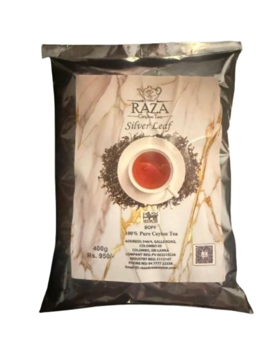 Raza Ceylon Tea Silver Leaf 400g | Daraz.lk