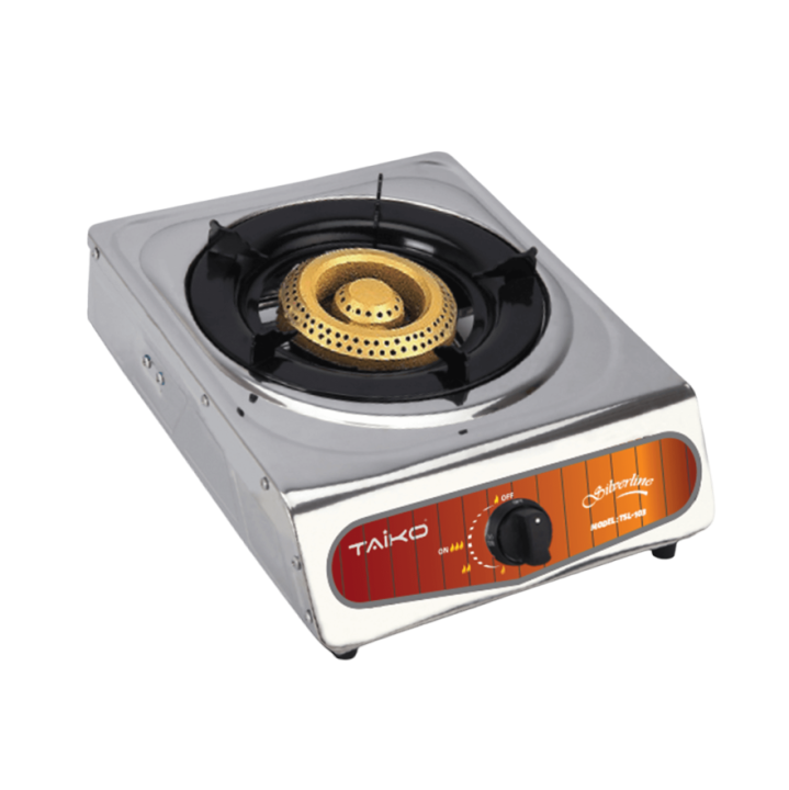 Taiko Single Burner Gas Cooker Premium Quality (Silver, Non Stick ...