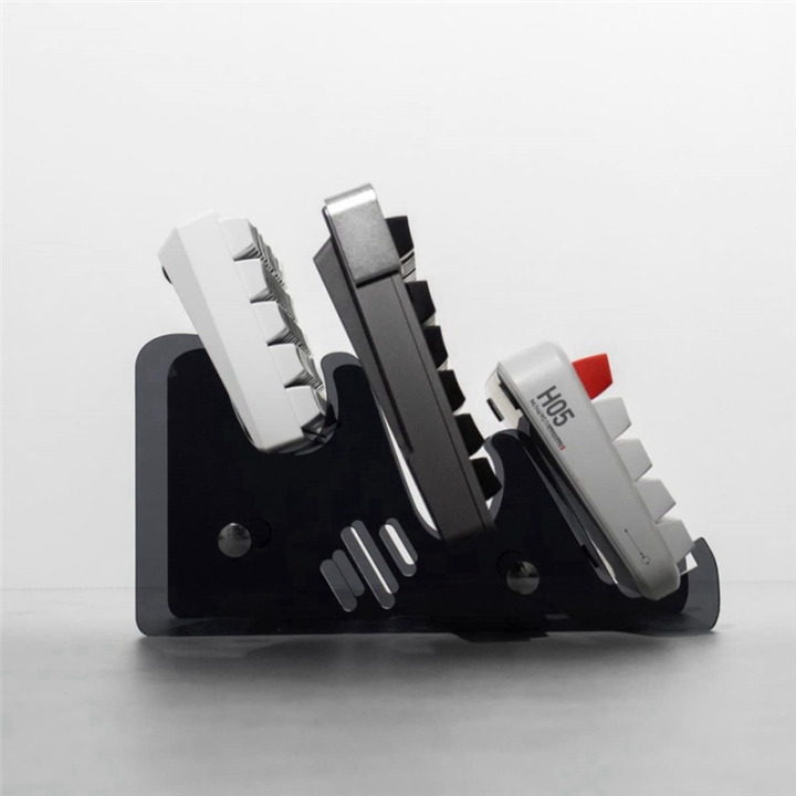 1 PCS 3-Tier Mechanical Keyboard Display Stand Acrylic Holder Stand ...