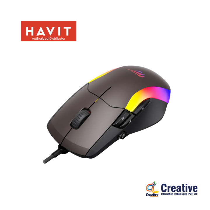 HAVIT MS959S RGB LED Backlight Gaming Mouse | Daraz.lk