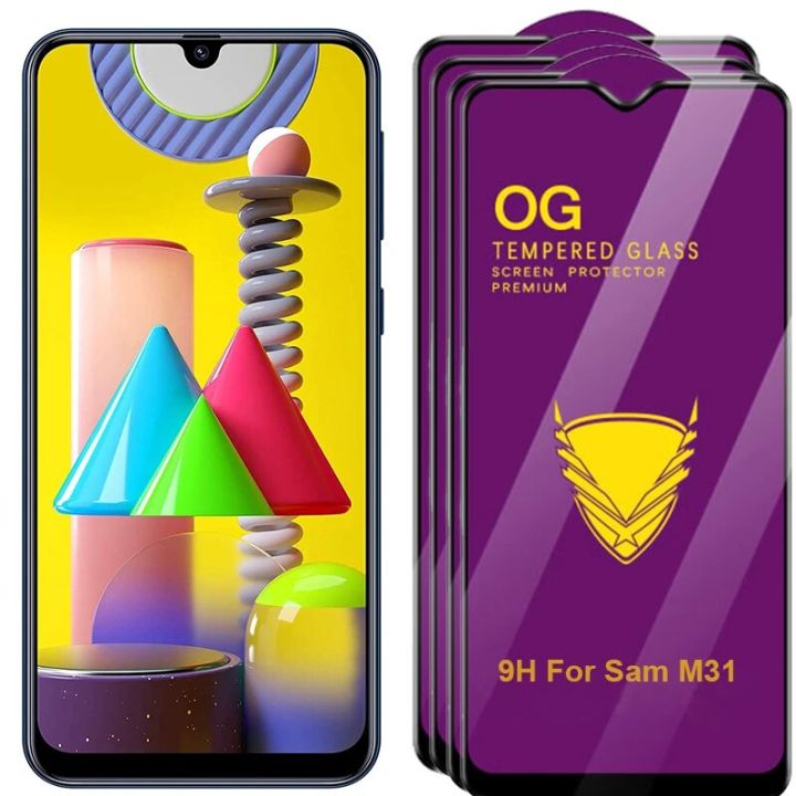 9H Protective Glass For Samsung Galaxy M32 M12 M21 M10 M31 M22 M20 M51 ...