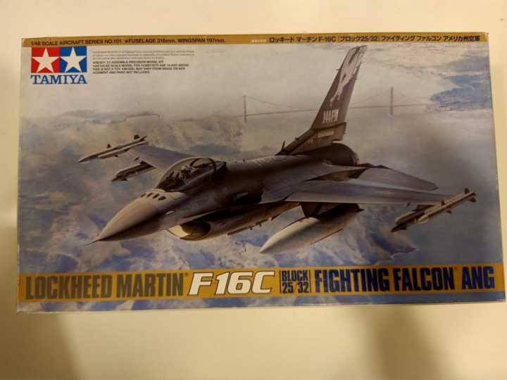 Lockheed Martin F-16C (Block 25/32) Fighting Falcon ANG Tamiya Model Kit | Daraz.lk