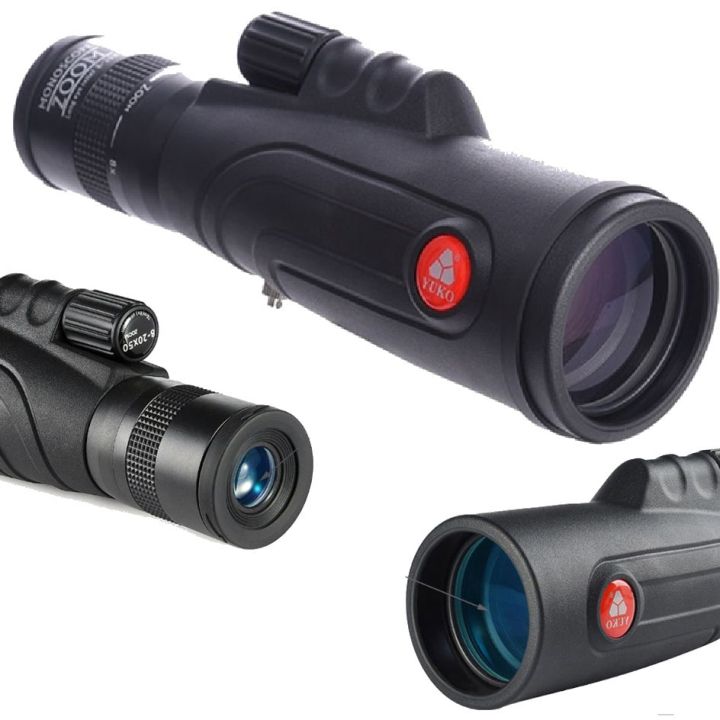 Monocular Telescope 8-20x50 High Power Zoom - Super Clear BAK4 Prism ...