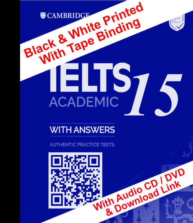 IELTS Academic Cambridge English Book 15 with answers | Daraz.lk