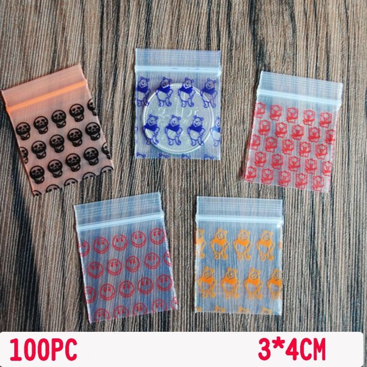 NEW zip lock bags 100Pcs Mini Zip lock Bags Cheaper Small Plastic ...