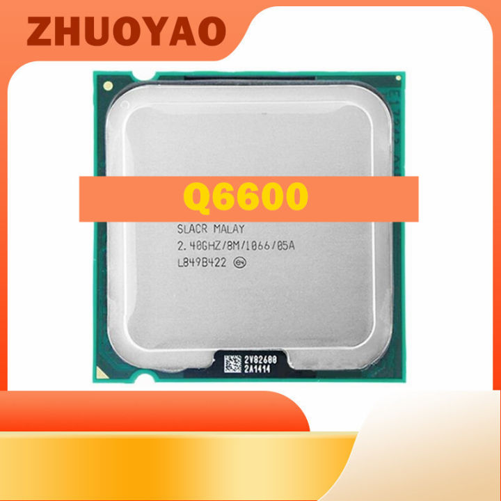Core 2 Quad Q6600 2.4GHz Quad-Core Quad-Thread CPU Processor 8M 95W LGA 775 | Daraz.lk
