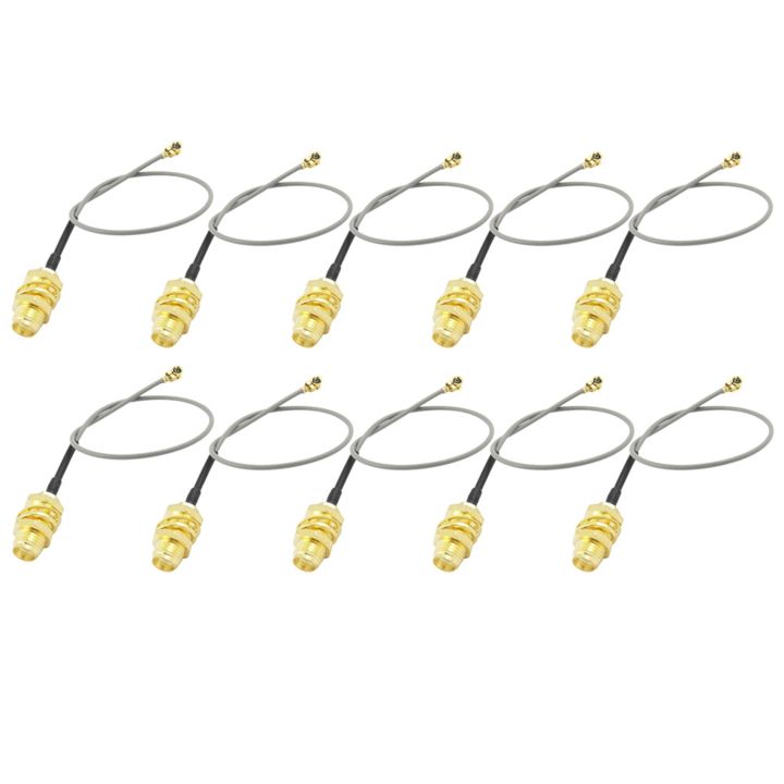 10X U.FL IPX to SMA Female Pigtail Cable 1.13mm for Wifi Network | Daraz.lk