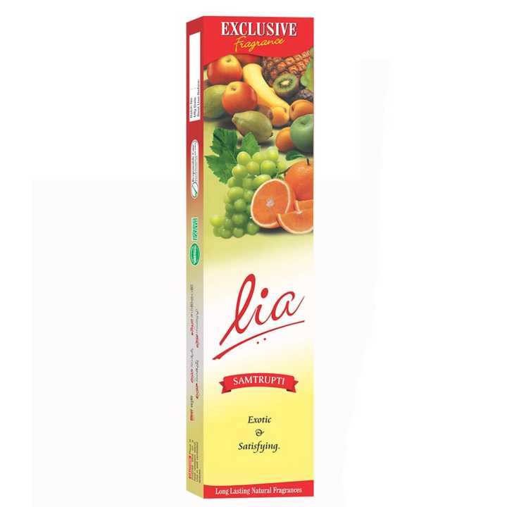Lia Incense Sticks - Samtrupti / Mixed Fruits - 6 Packets | Daraz.lk