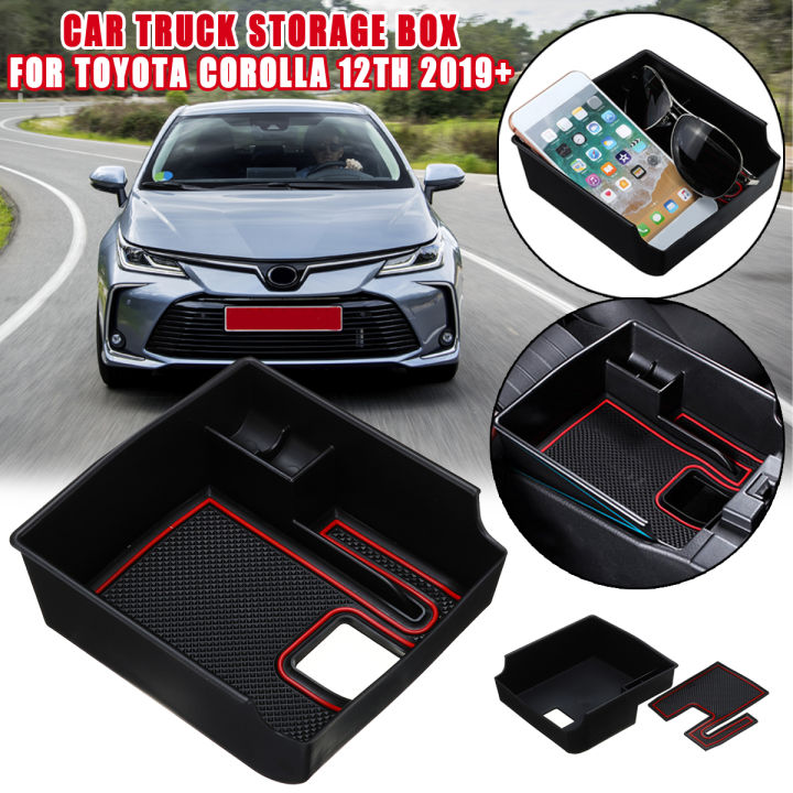Center Motors Console Organizer Armrest Storage Box Tray For Toyota ...