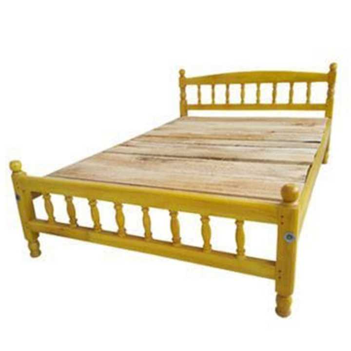 Wooden Double bed size 72″ x 48″ alestonia | Daraz.lk