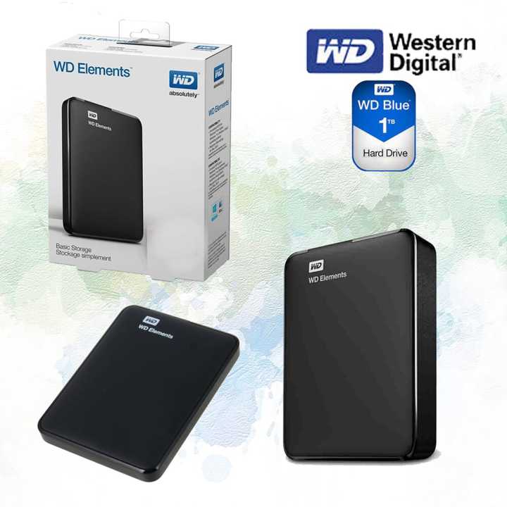 Western Digital WD Element Portable external hdd 2.5 USB 3.0 Cover | Daraz.lk