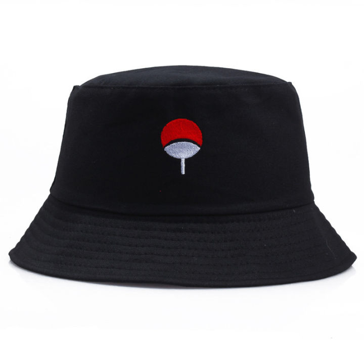 Anime Bucket Cap Ninja Akatsuki Red Clouds Hatake Uchiha Cosplay ...