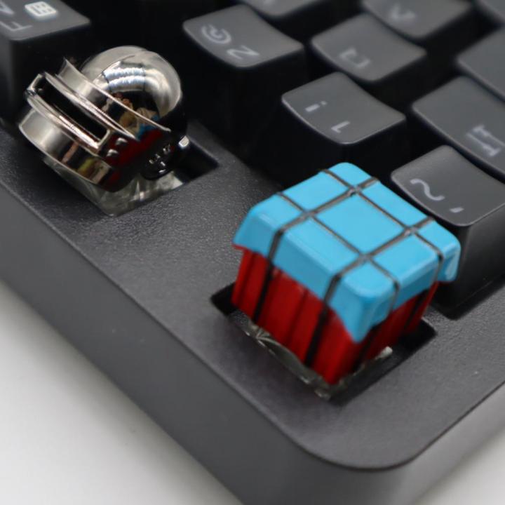 1PSC Alloy Personalized ESC Button Theme Mechanical Metal Keycap Gaming ...