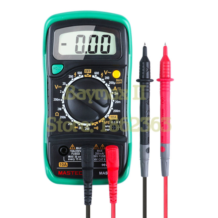 【New Arrivals】MASTECH MAS830L Pocket Size Digital Multimeters Meter ...