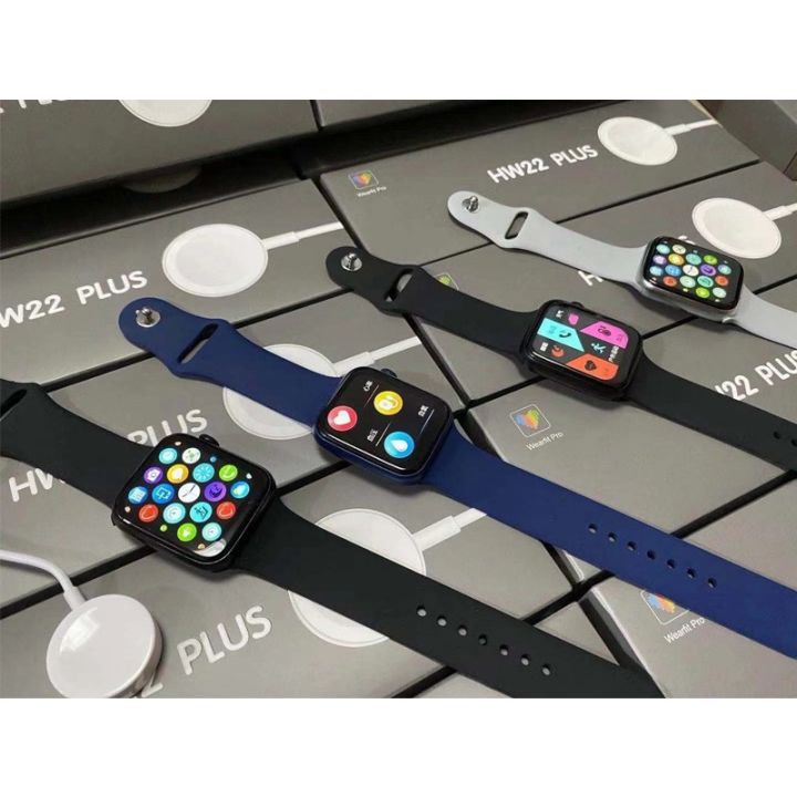 HW22 Plus Smart Watch, 1.75'' Touch Screen IP67 Waterproof Bluetooth 5.2, Wireless Charging ...