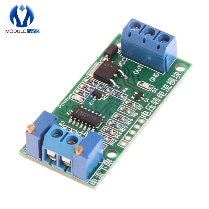【Hannah Martin Official Store】Conversion Voltage to Current Transmitter Signal Module to DC 12V ...