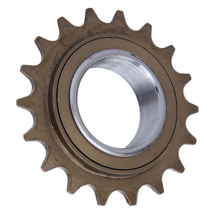 Durable 18 Teeth Bike Freewheel 7.8cm Diameter Steel Single Speed ...