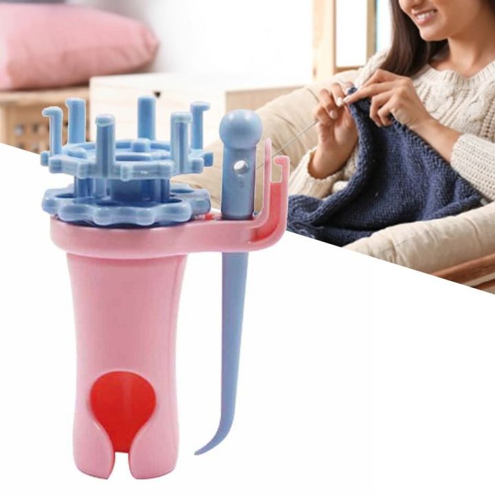DIY Craft Weaving Lacing Machine Manual Spool Knitter Yarn Wool Knitter ...