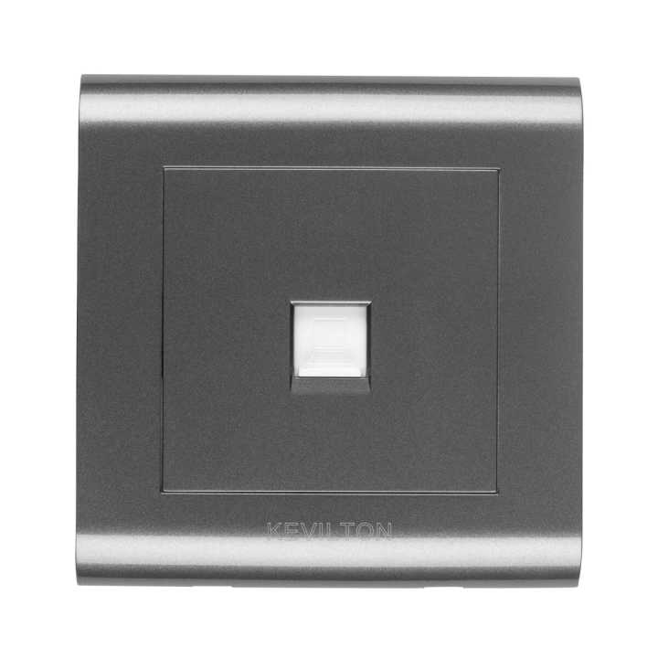 Modular Black Cat 5 Data Socket Outlet | Daraz.lk