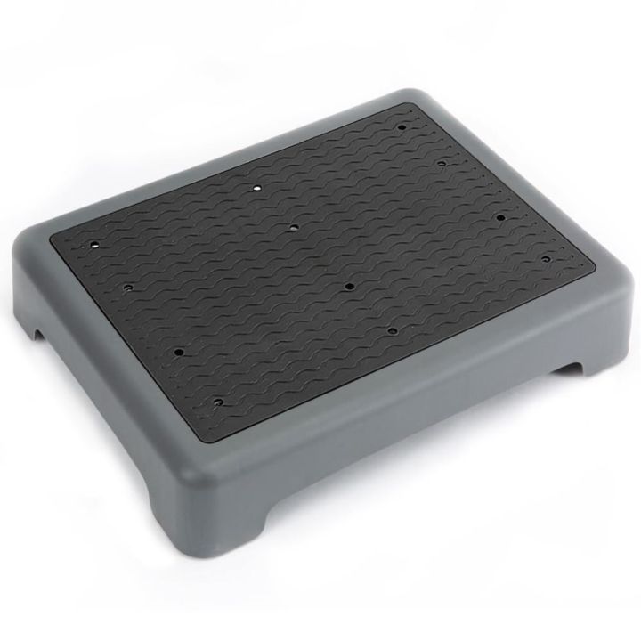 Moving Stairs Non-Slip One Step Stool Safety Extra Wide High Rise Stair ...