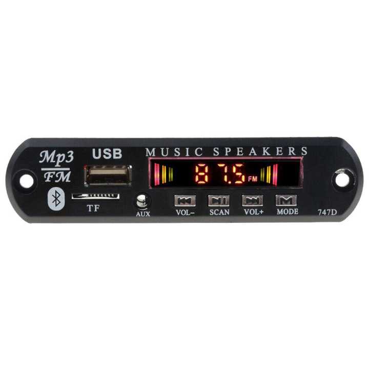 USB Bluetooth MP3 WMA FM AUX Decoder Board Audio Kit with remote | Daraz.lk