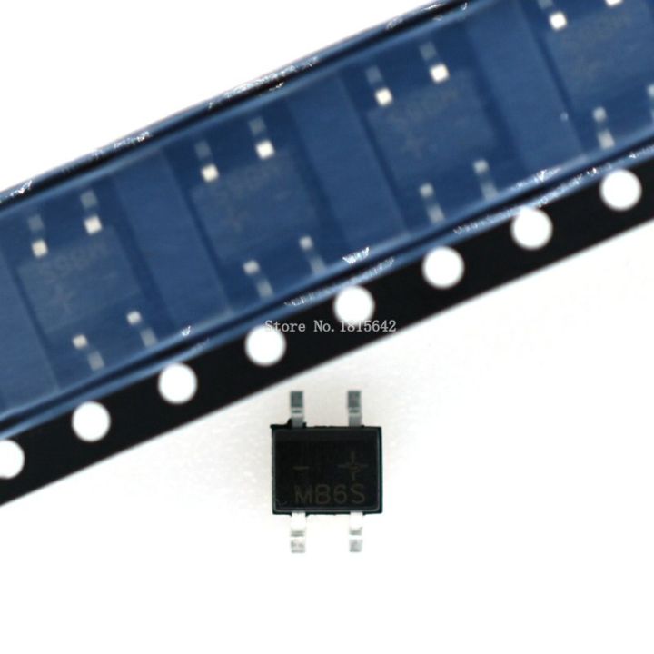 【Hannah Martin Official Store】50PCS/LOT MB6S 600V 0.5A SOP-4 rectifier bridge | Daraz.lk