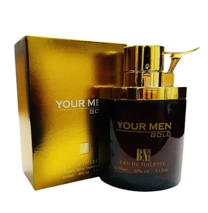 Your Men Gold Men Perfume 100% Auhtentic - 100ml | Daraz.lk