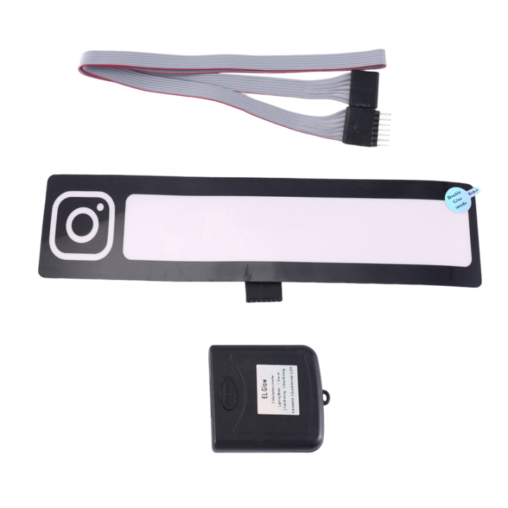 Car LED Reflective Stickers Car Window Sticker Windshield Electric Car ...