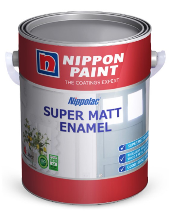 Nippolac Matt Enamel - Black & White Paint | Daraz.lk