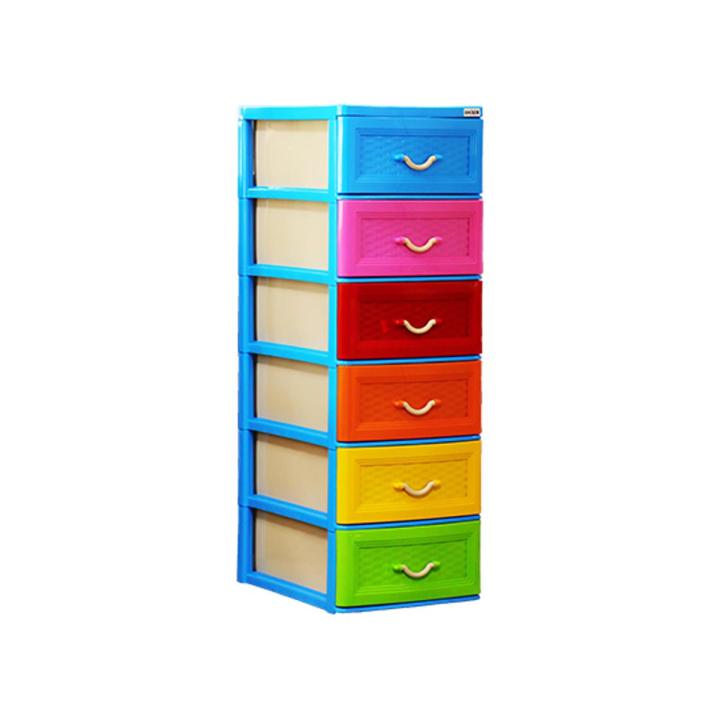 Daxer 06 Drawer Cupboard – DDC 04(6D)-Damro company warranty | Daraz.lk