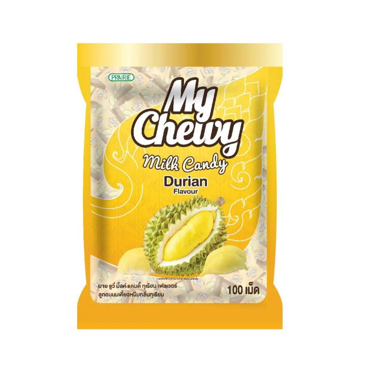 My Chew Milk Candy Durian 100pcs (360g) | Daraz.lk