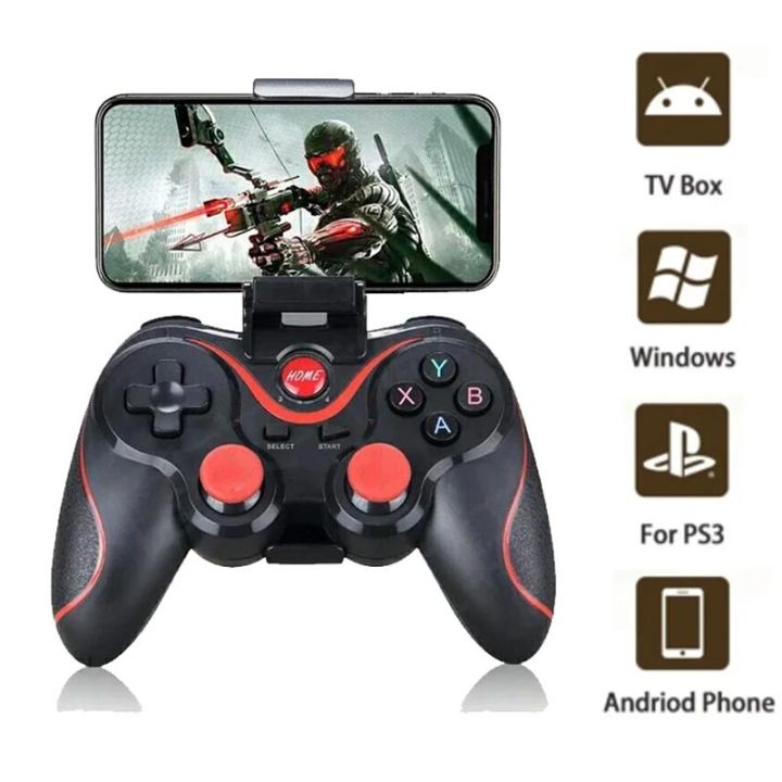 Terios T3 X3 Wireless Joystick Gamepad PC Game Controller for PS3/IOS ...