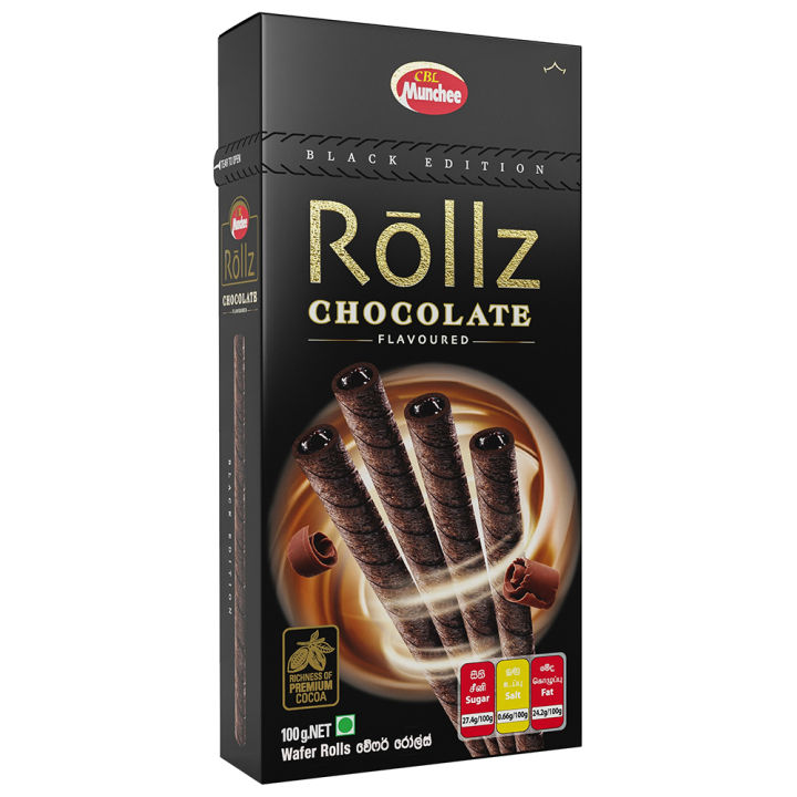 Munchee Rollz Chocolate 100g | Daraz.lk