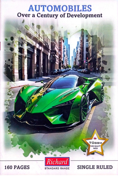 Richard CR Book (70gsm) - 160 pgs Single Rule | Daraz.lk