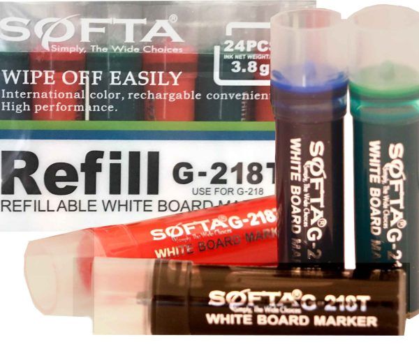 Softa Whitebord Marker Refil 4pcs | Daraz.lk