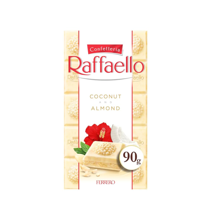 Ferrero Raffaello Coconut & Almond 90g | White Chocolate Coconut ...