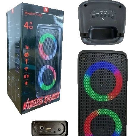 KTS 1266 Bluetooth Speaker with USB,SD, Radio AUX Loud sound | Daraz.lk
