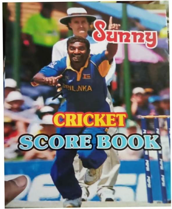 CRICKET Score book / Score record book | Daraz.lk