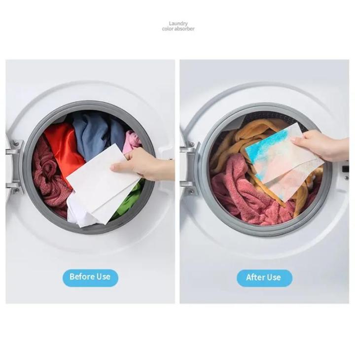 50 PCS/Bag Laundry Tablets Laundry Paper Anti-Staining Clothes Sheets ...