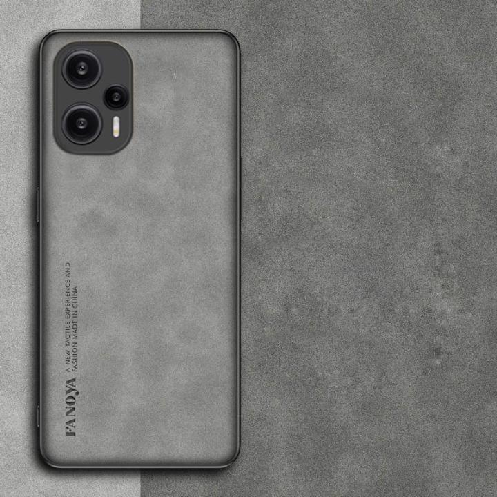 New Phone Case For Redmi K50i Cover Blended Matte Soft Shell Wool ...