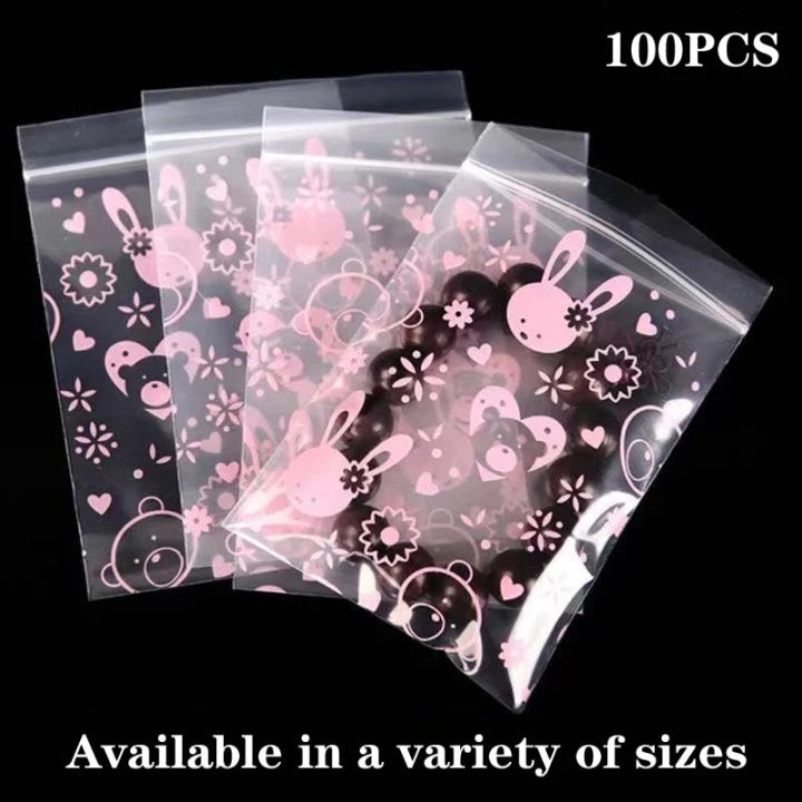 zip lock bags Pink Rabbit Small Plastic Zipper Bag Ziplock Bag Ziplock ...