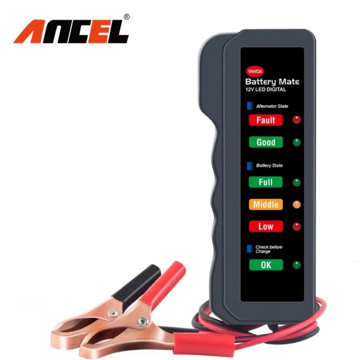 Ancel BM310 12V Car Digital Battery Checker Tester Display for Car ...