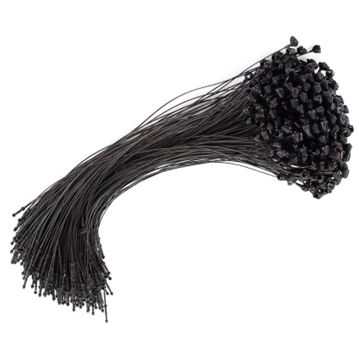 Golden A high quality Loop Pin 1000pcs 9 Inch PP Black Loop Locks ...
