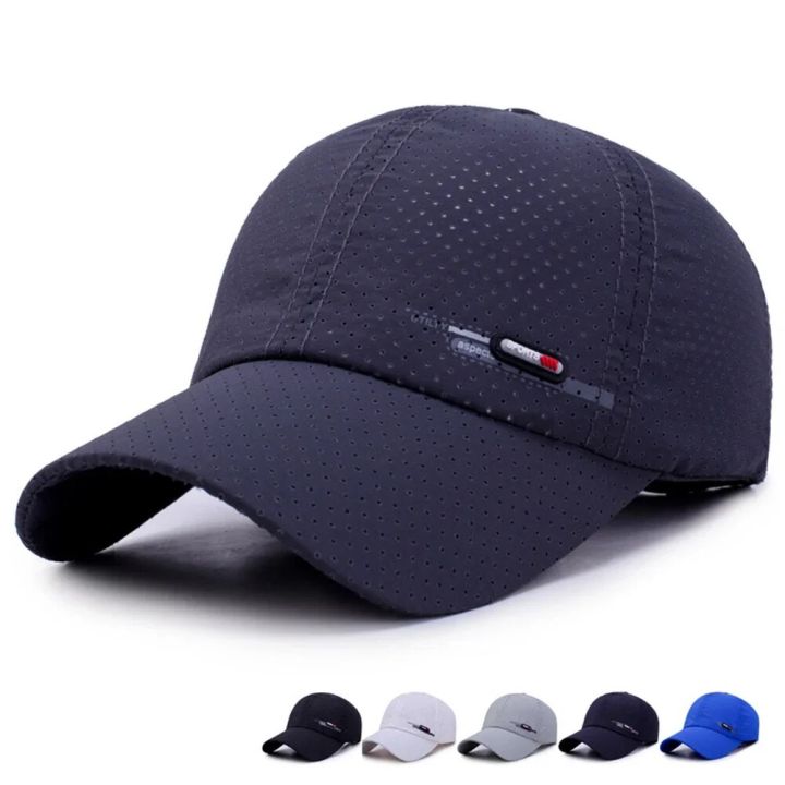 Summer Luxury Brand for Men Sports Running Sweat Baseball Cap Male ...